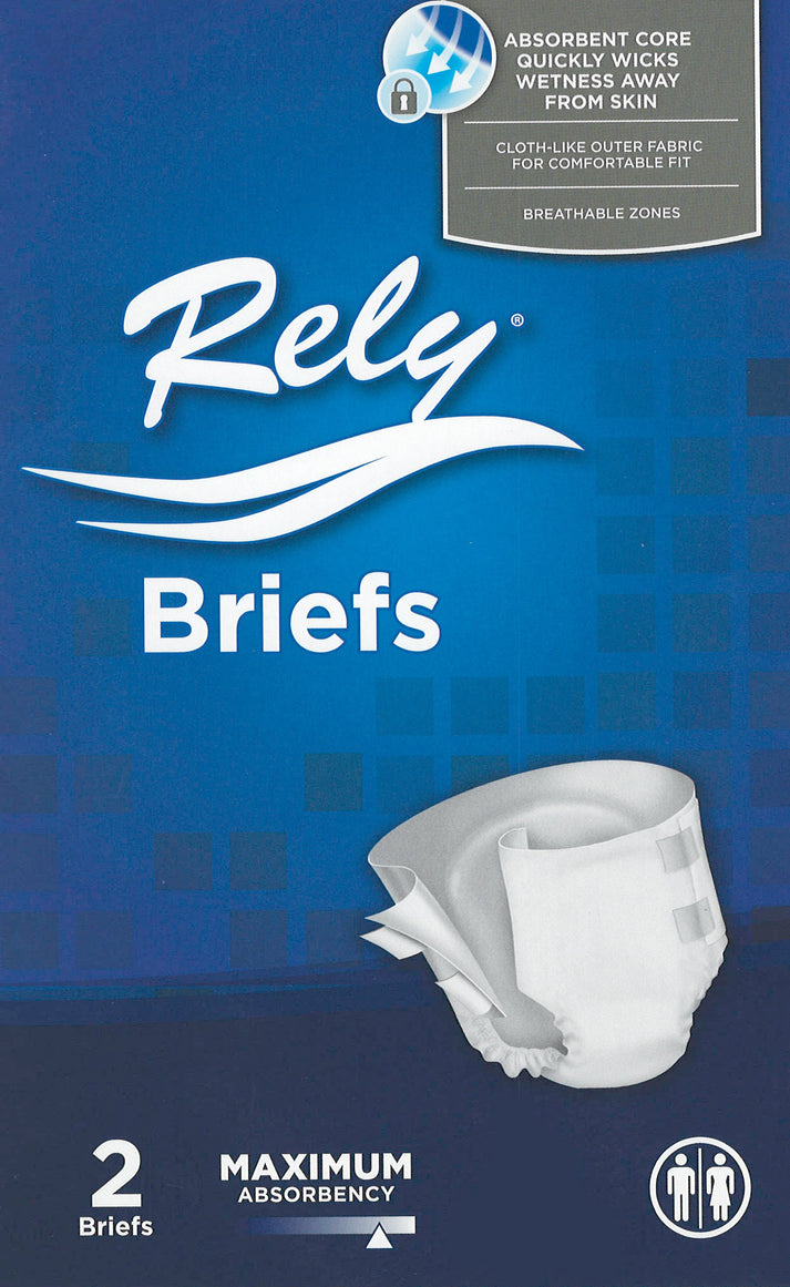 Rely Briefs/Diapers Sample Pack – Rely Medical Supply, LLC